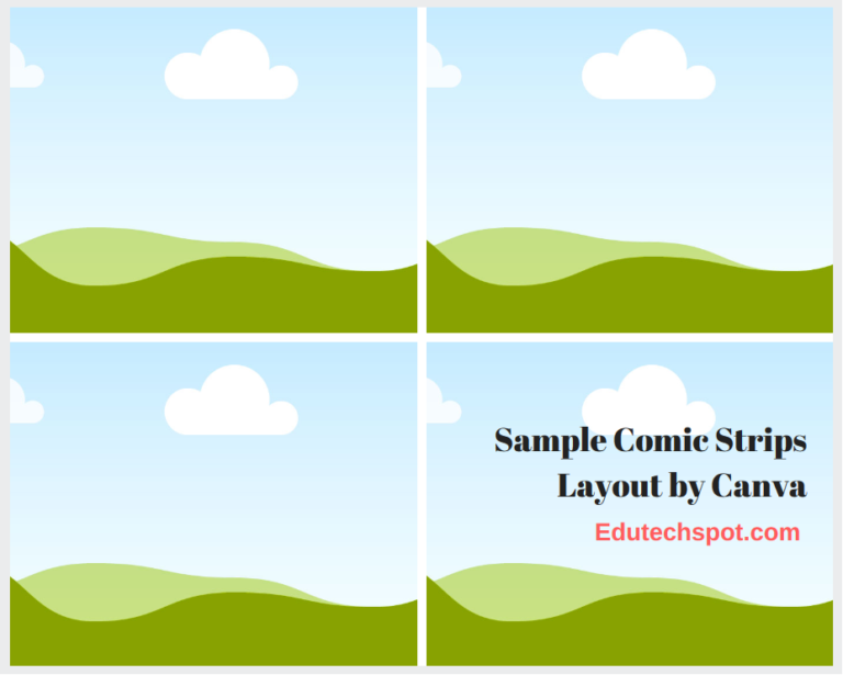 Create Educational Comic Strips Online with Canva - Edutechspot