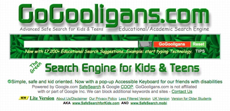 Kids Safe Search Engines - Edutechspot
