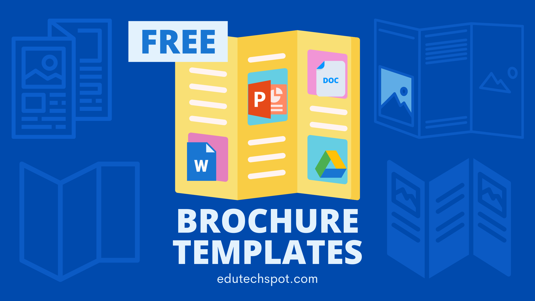 Brochure Template Google Docs Slides Trifold Bifold FREE 