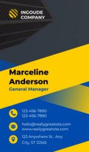 Google Docs Business Card Template [ FREE ] - Edutechspot .com