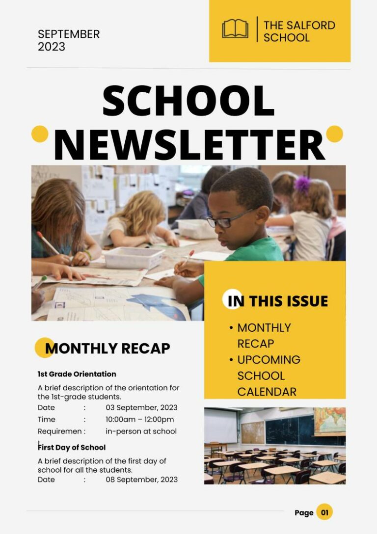 Google Docs Newsletter Templates - LAST CHOICE - FREE [ 2024 ]