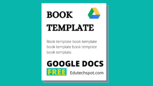 Google Docs Book Template - [ FREE ] Edutechspot