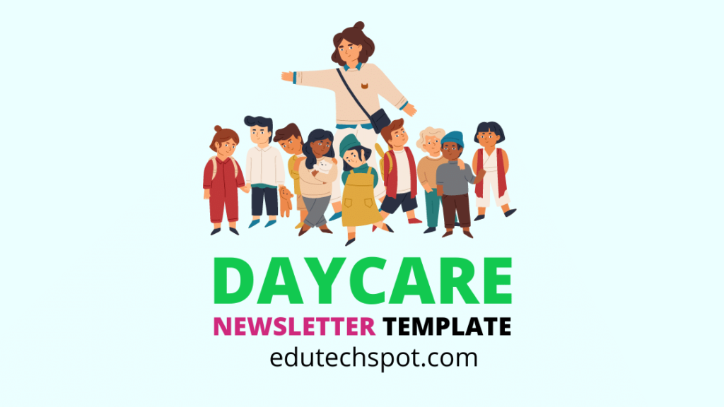 Daycare Newsletter Templates - Edutechspot