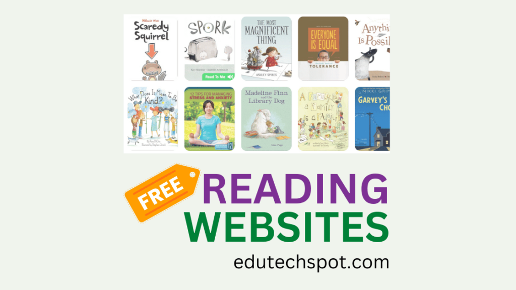 FREE Reading Websites [ 2025 ] - Edutechspot