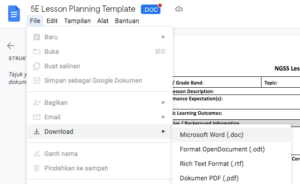 5E Lesson Plan Template - Edutechspot
