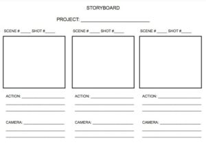 Storyboard Templates [ PPT, PDF, Word, Docs ] - Edutechspot