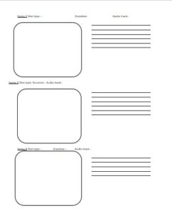 Storyboard Templates [ PPT, PDF, Word, Docs ] - Edutechspot
