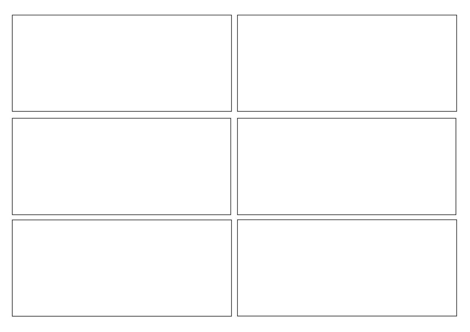 Comic Strips Templates - for FREE PDF PRINTABLE - Edutechspot