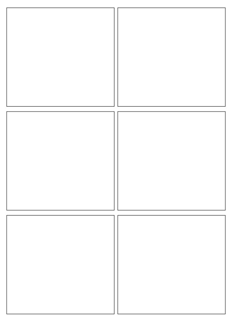 Comic Strips Templates - for FREE PDF PRINTABLE - Edutechspot