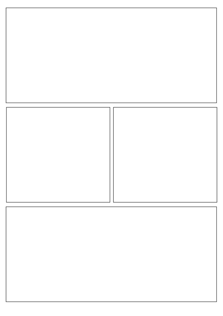 Comic Strips Templates - for FREE PDF PRINTABLE - Edutechspot
