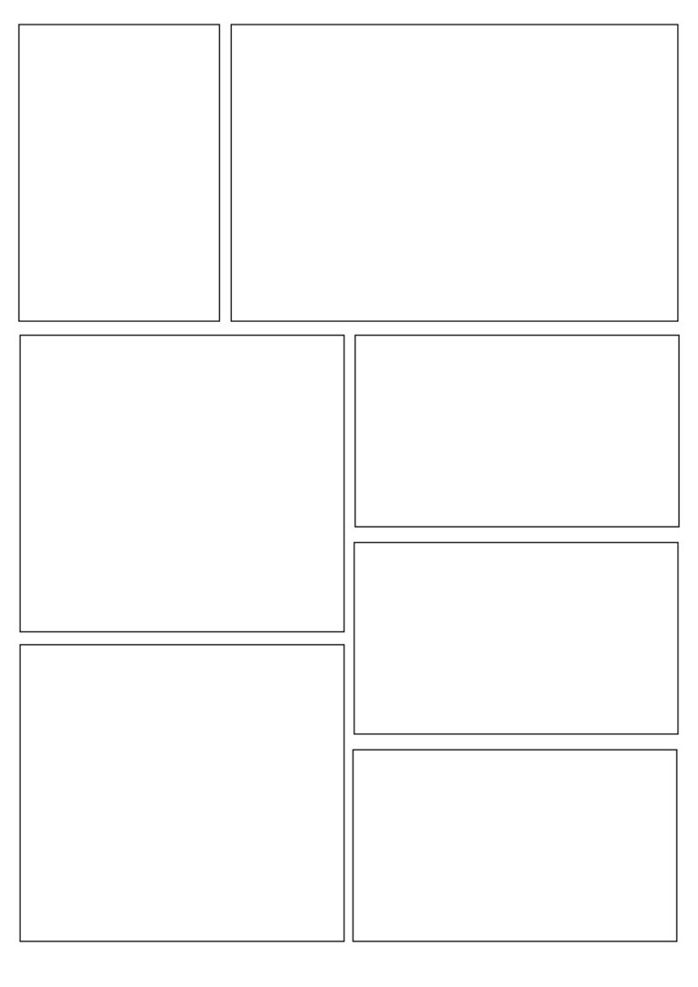 Comic Strips Templates - for FREE PDF PRINTABLE - Edutechspot