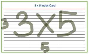Index Card Full Guides: Templates | Sizes | Tools - Edutechspot