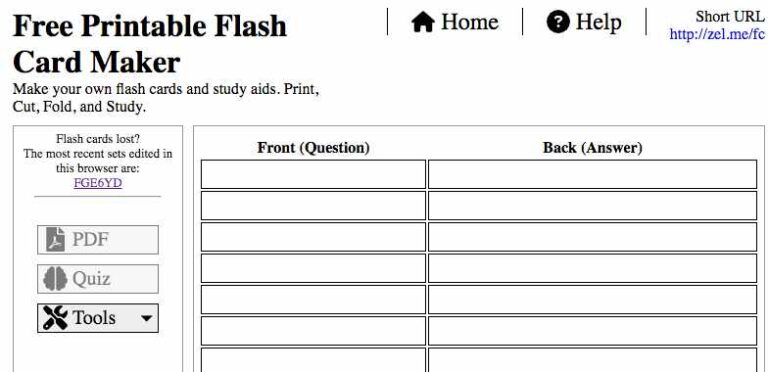 Index Card Full Guides: Templates | Sizes | Tools - Edutechspot