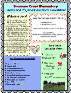 Physical Education Newsletter Templates and Samples - Edutechspot